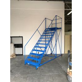 Easy Slope Safety Steps, 10 treads