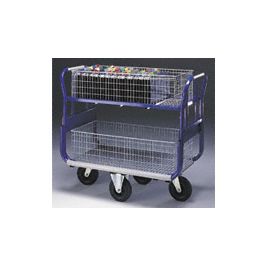 Buy GT3 mail platform trolley, 2 long baskets now
