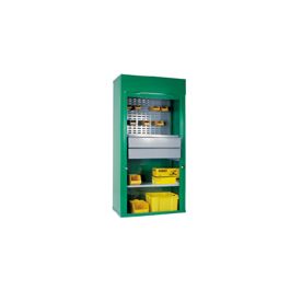 Buy Heavy Duty Roller Shutter Cabinet, 2 shelves now