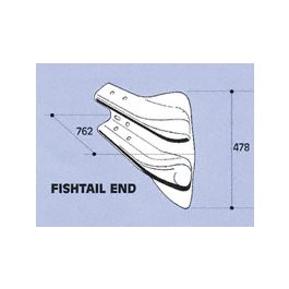 Buy Heavy Duty Safety Barrier Fishtail End now