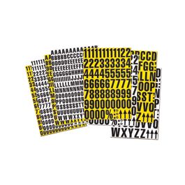 Buy Magnetic Numbers for Racking - White or Yellow Background now