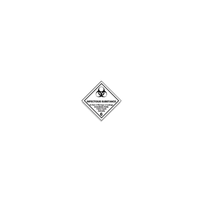Buy Infectious Substance Hazard Diamond Signs now