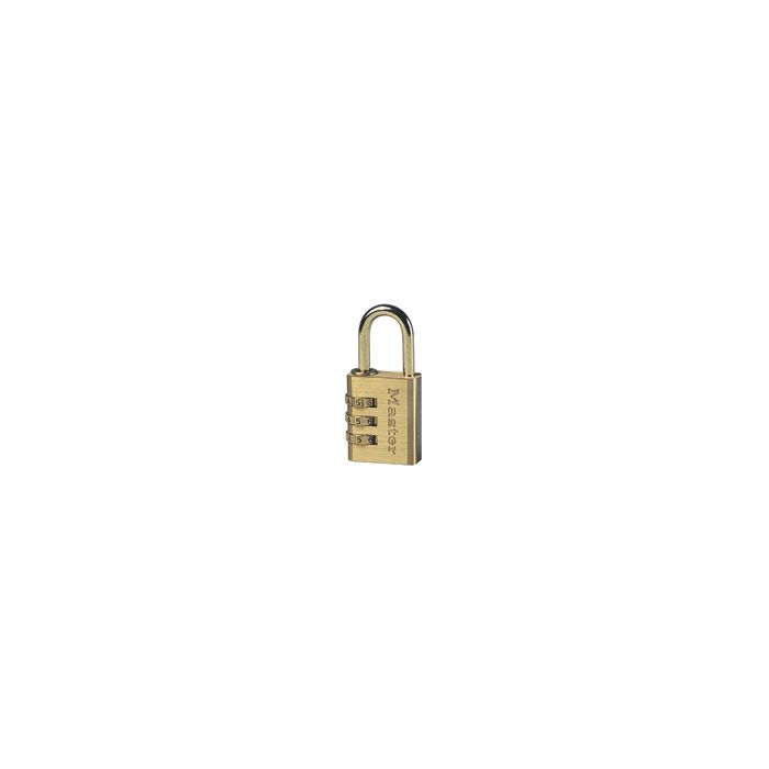 Buy Master brass padlock 5mm Dia x 25mm shackle now