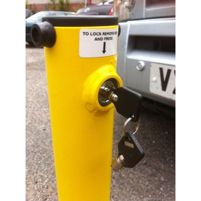 Buy Padlock Folding Parking Posts - Various Finishes Available now