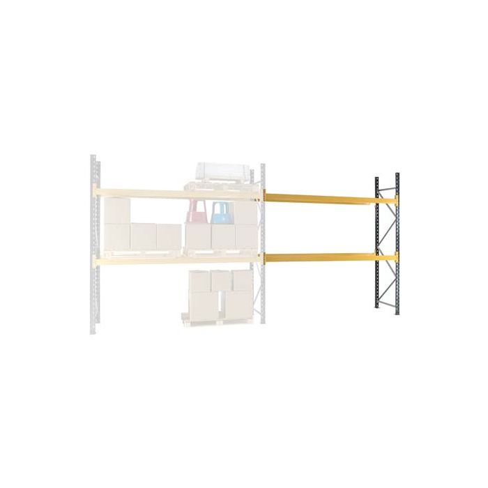 Buy Pallet Racking Extension Bays - 3000 x 2700mm Wide, 2 Beam Levels now
