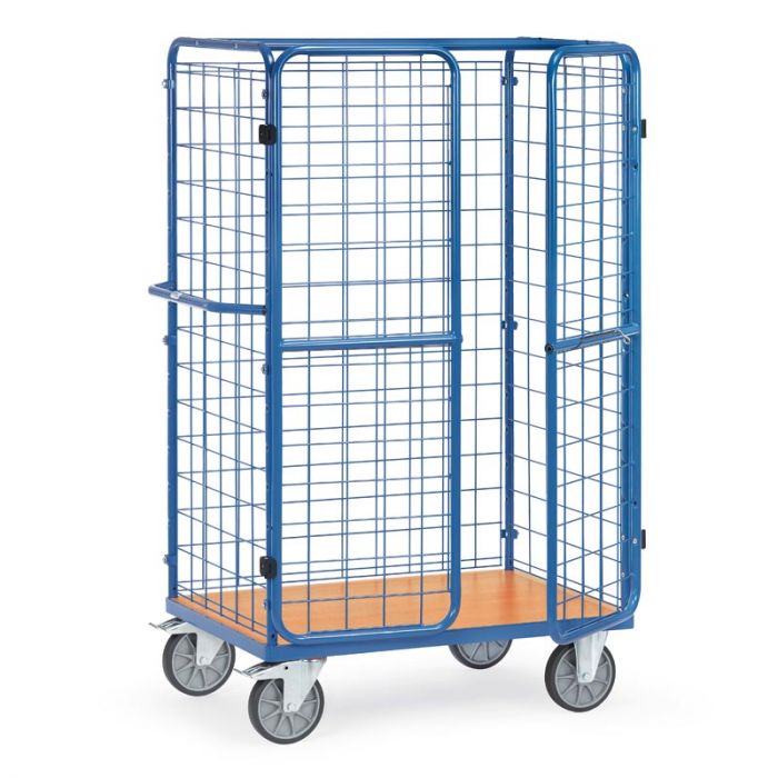 Buy Fetra Parcel Cart with Bolt-Lock Doors 1800x1000x700 now