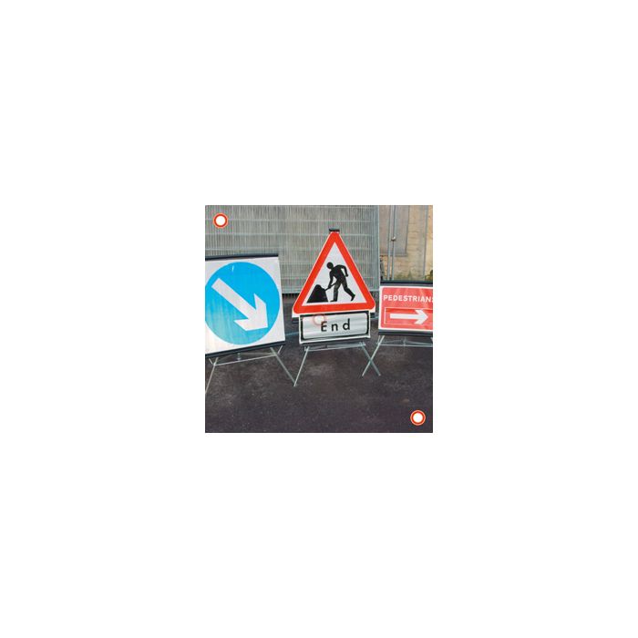 Buy Triangle 750mm Men at work symbol now