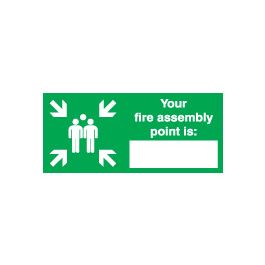 Buy Large Your Fire Assembly Safety Signs now