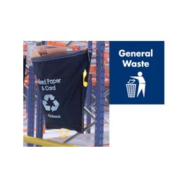 Buy Recycling Racksacks for General Waste now