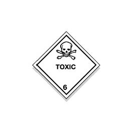 Buy Toxic Hazard Diamond Warning Signs now