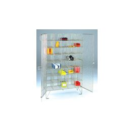 Buy Wire Mesh Storage Lockers - 20 Compartment Open Front now