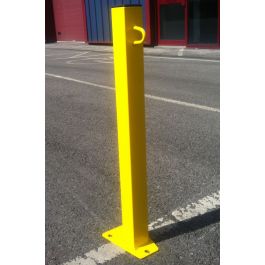 Buy Yellow Powder Coated Fixed Parking Posts now